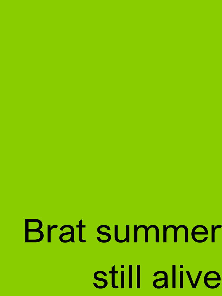 Brat Looks | PDF