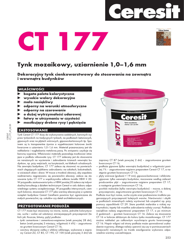 Ceresit CT 177 PL PL | PDF