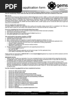 6010 GEMS Motivation For Option Change Form P4 | PDF | Gemstone