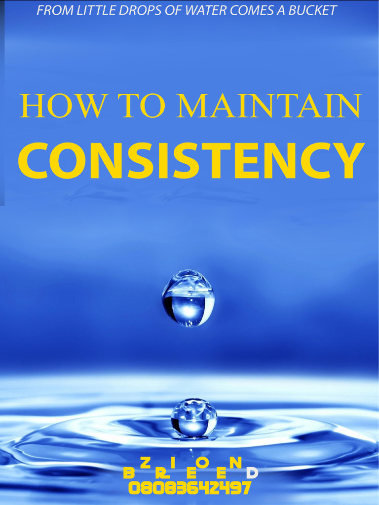 Maintaining Spiritual Consistency | PDF | Religious Belief And Doctrine