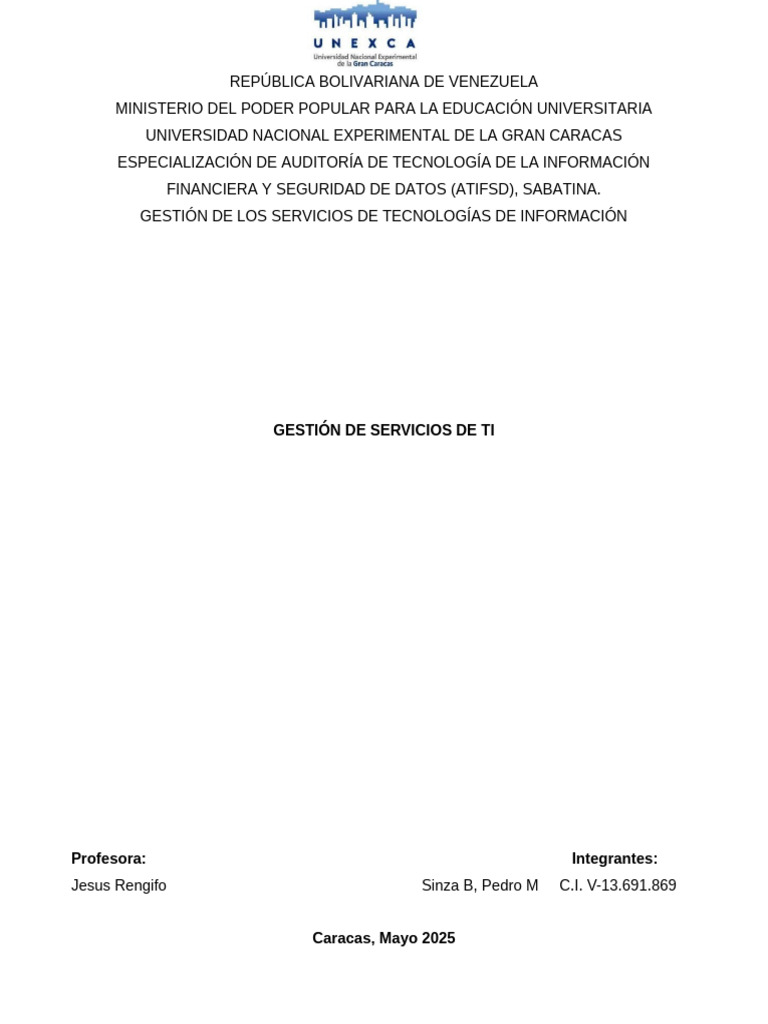 Introducción al Modelo ITIL en TI | PDF | Itil | It Service Management
