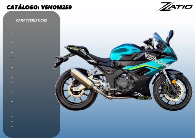 Catalogo Venom 250 | PDF