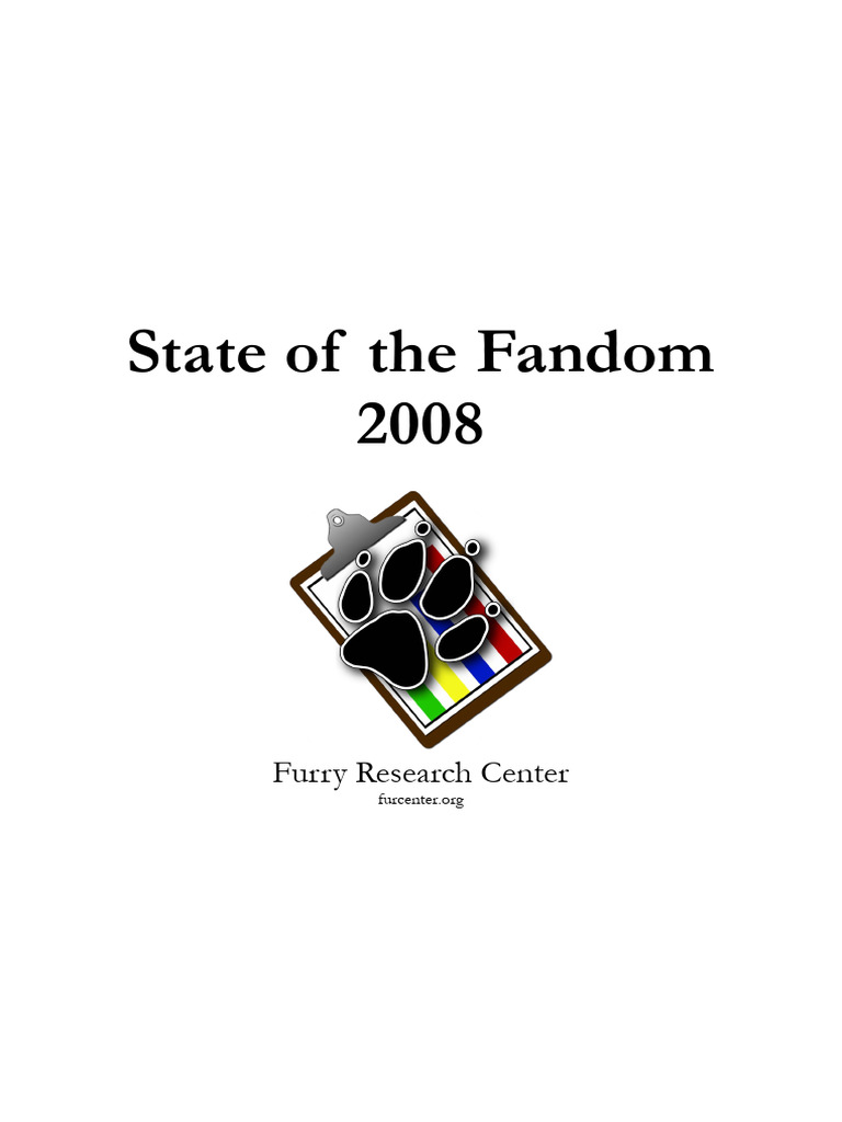 State of The Fandom 2008 Furry Research Center | PDF | Heterosexuality ...