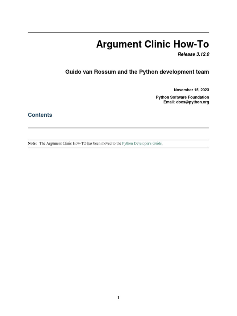 Howto Clinic | PDF