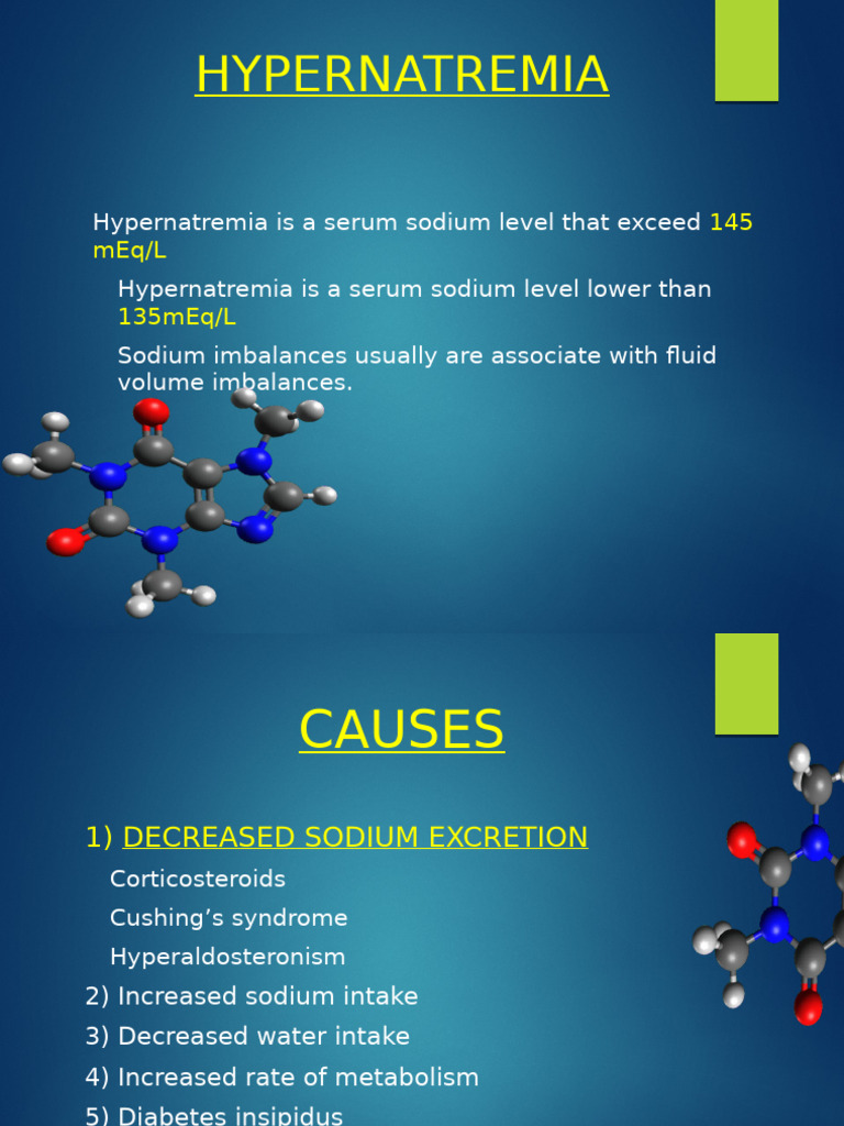 Hypernatremia 1 | PDF