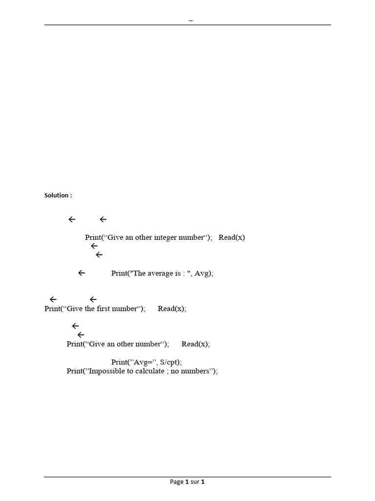 8) Iterative Structure - Exercise 2 - Part 4 of 4 | PDF