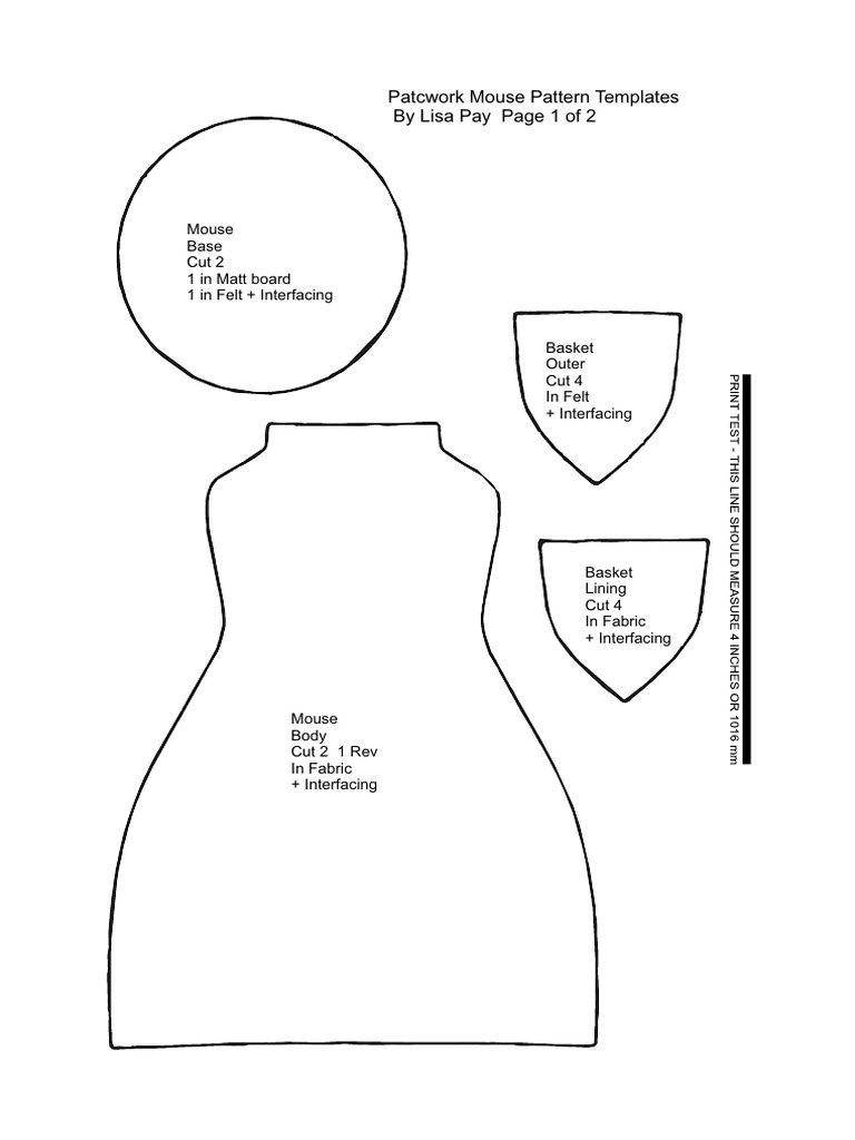 Patchwork Mouse | PDF