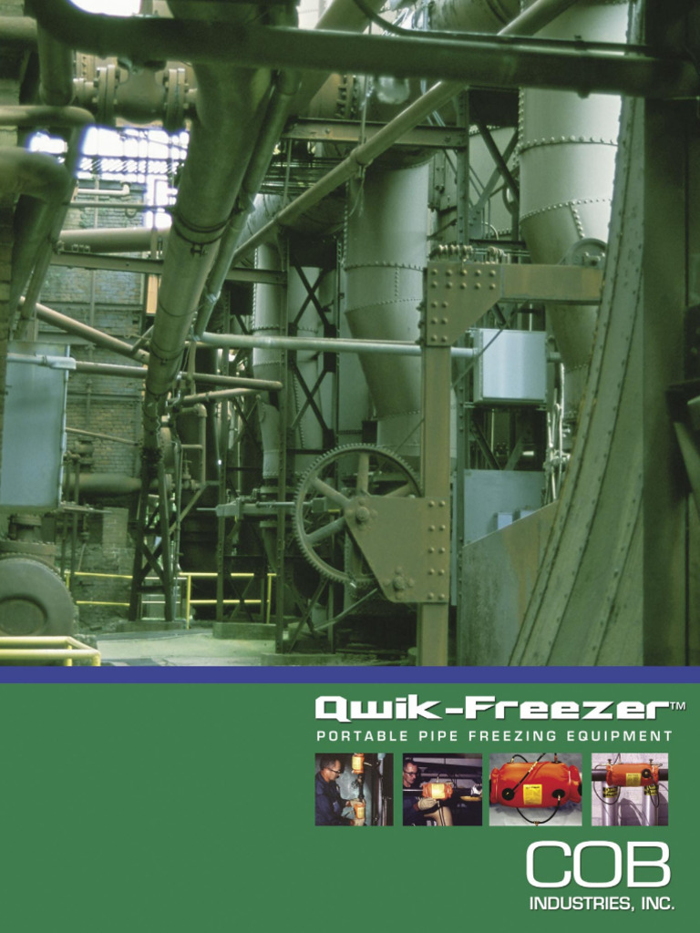 Qwik Freeze Brochure | PDF | Pipe (Fluid Conveyance) | Carbon Dioxide