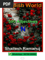 999+ Words To Describe Events - Adjectives For Events | PDF