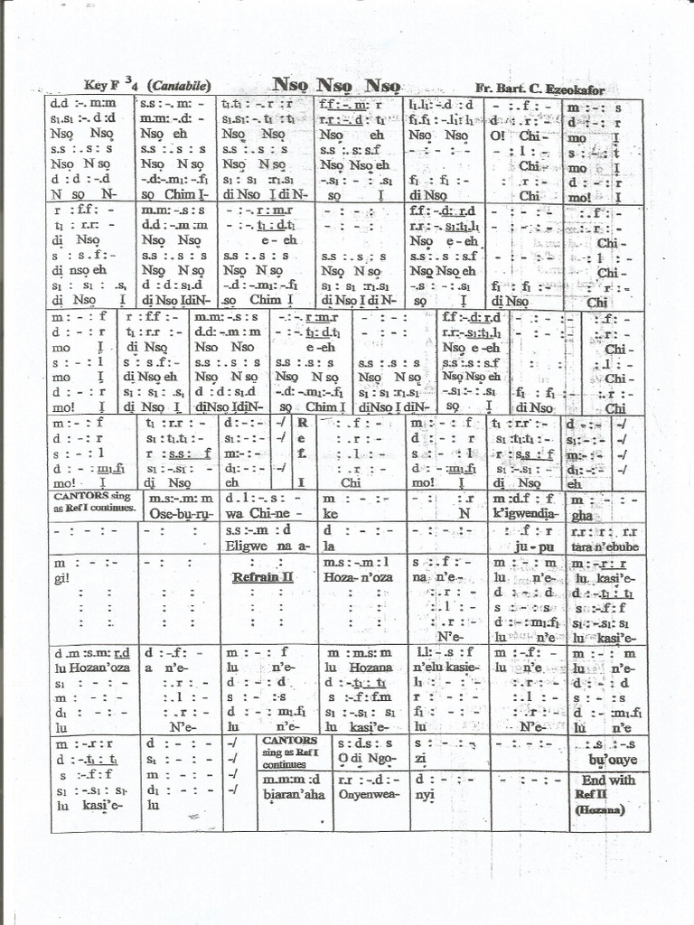 NSO NSO Fr. Bart. | PDF