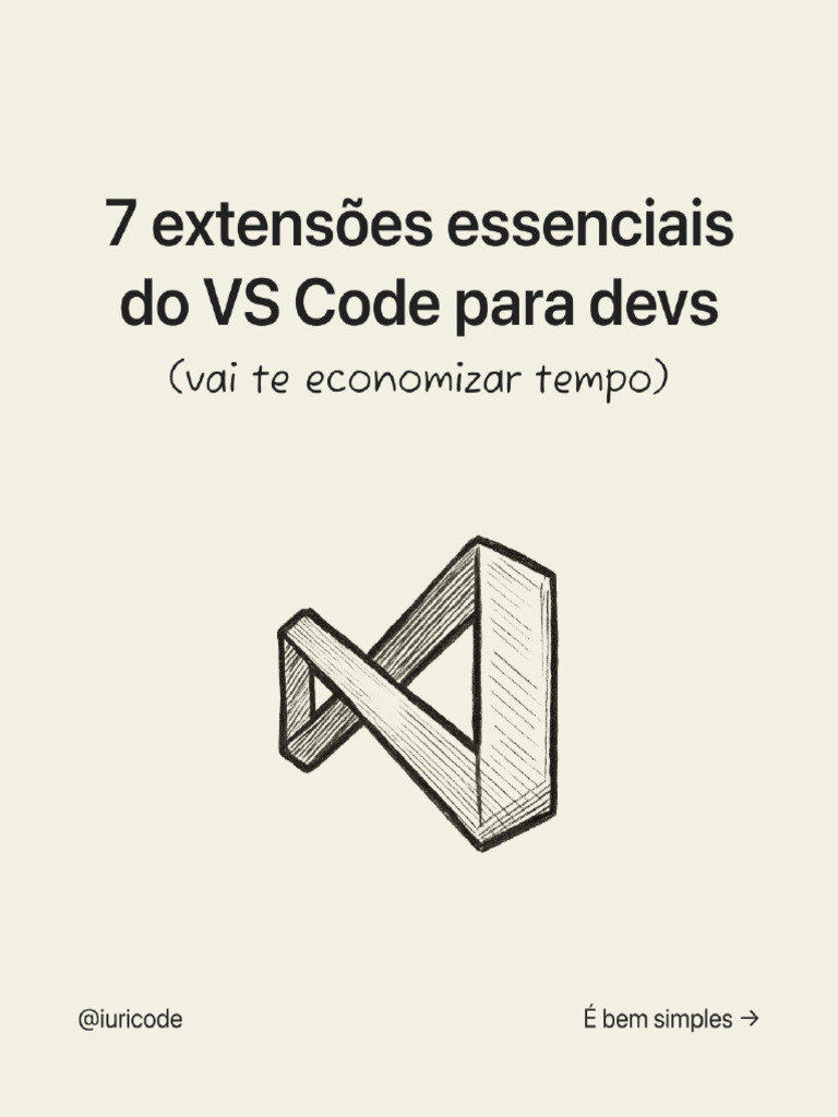 7 Extensões VS Code | PDF