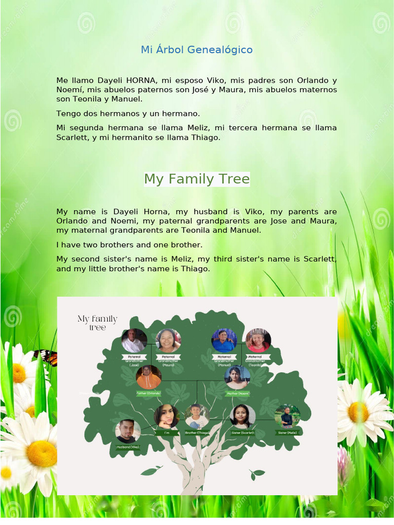 My Family Tree | PDF