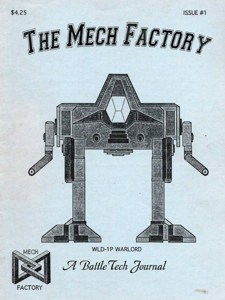 The Mech Factory Issue # 1 | PDF | Battle Tech