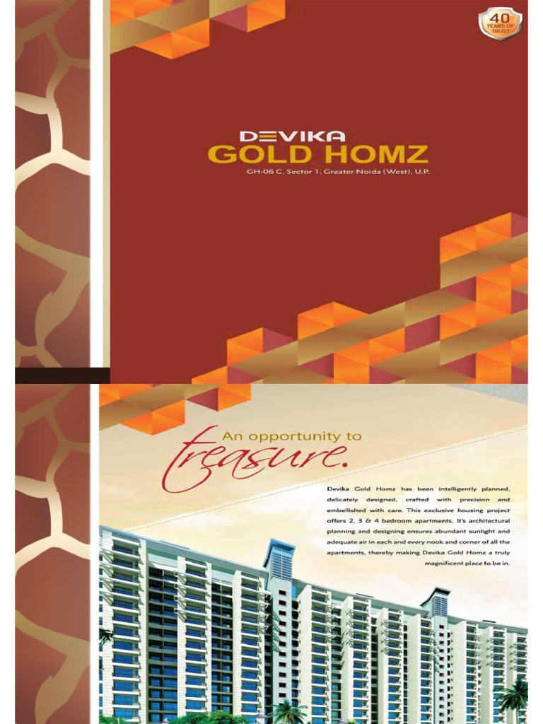 Devika Gold Homz Brochure | PDF