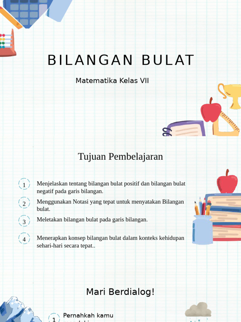 Bilangan Bulat | PDF