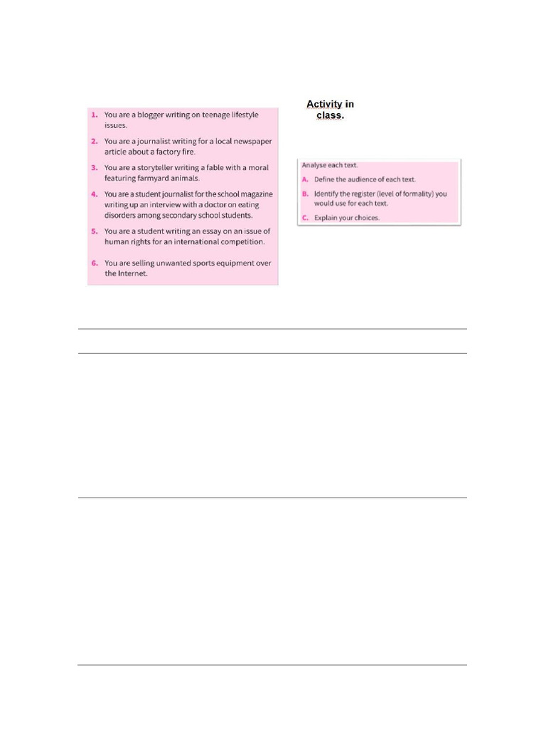 Writing Styles for Different Audiences | PDF | Narrative | Communication