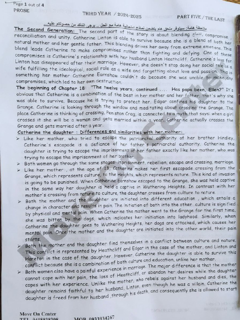 Prose. Last Part.2025 | PDF