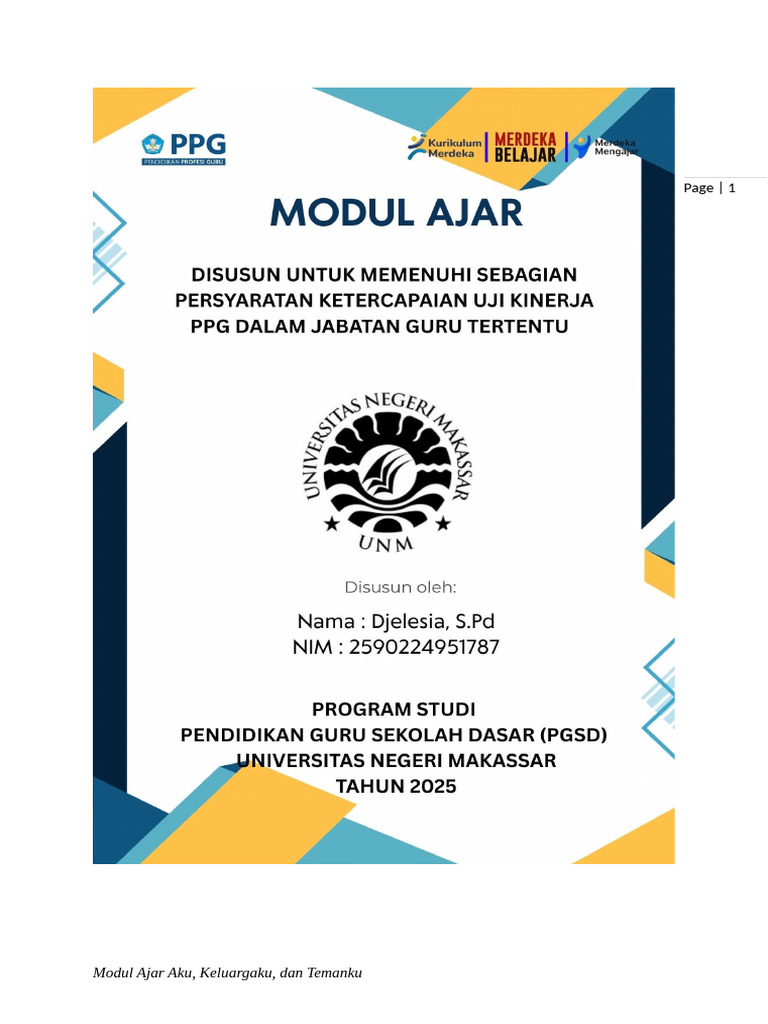 Modul Ajar Ukin | PDF