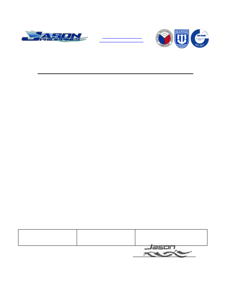 Epirb Battery Certificate - MTKR Maalab | PDF