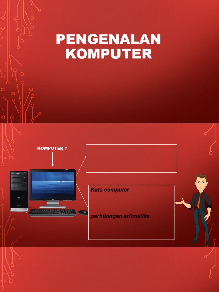Mapel Informatika Materi 1 Pengenalan Komputer | PDF