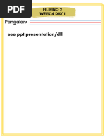 Pagpapantig Worksheet 1 | PDF