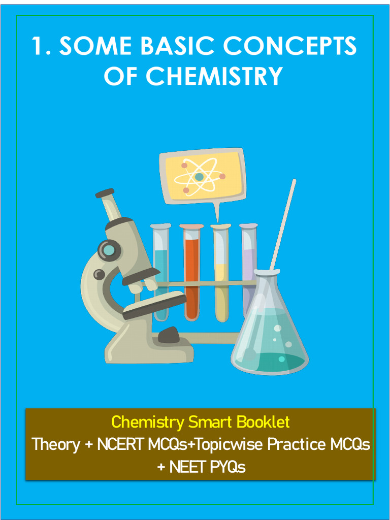 1.some Basic Concepts of Chemistry - Smart Booklet | PDF | Mole (Unit ...