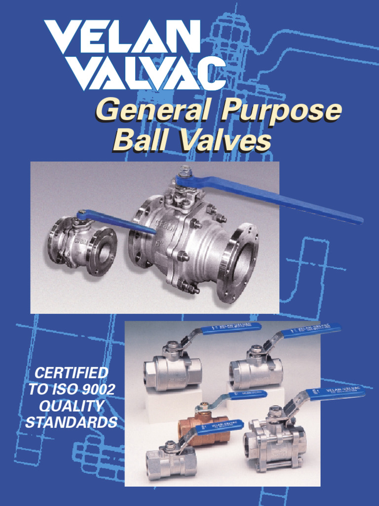 General purpose ball Valves | PDF | Valve | Steel