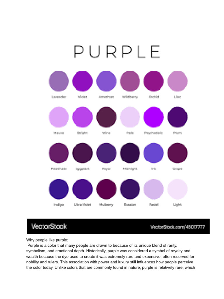 24 Shades of Purple | PDF