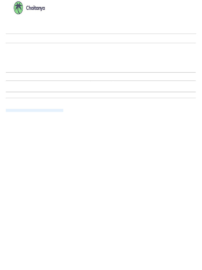 Chaitanya India Fin Credit Private Limited | PDF