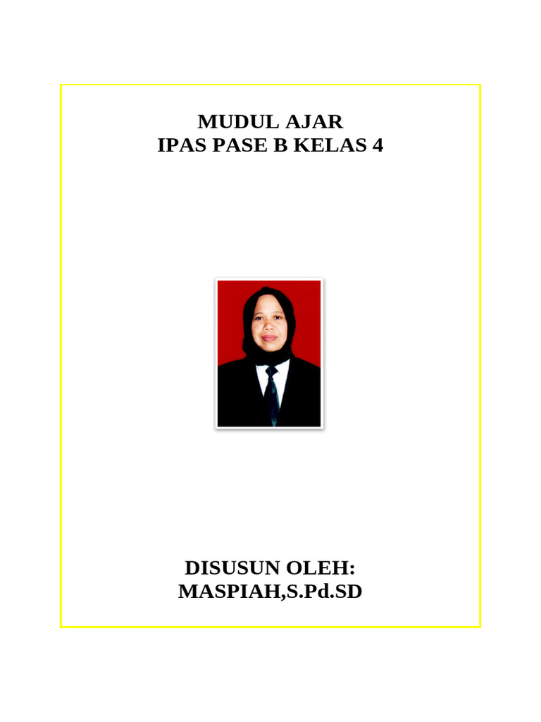 MODUL AJAR IPAS Kelas 4 Ukin | PDF