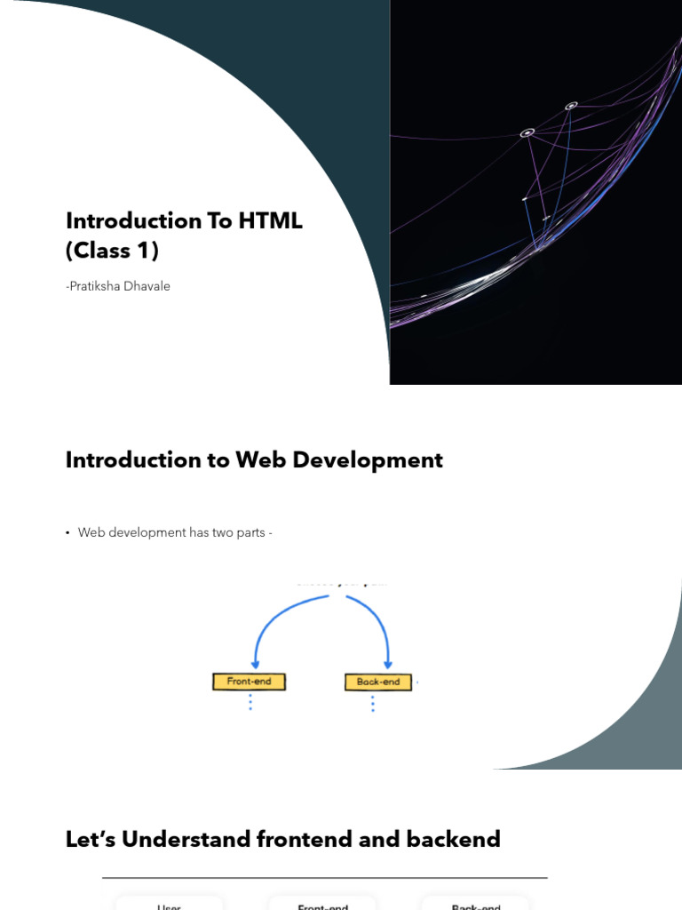 Introduction To HTML | PDF