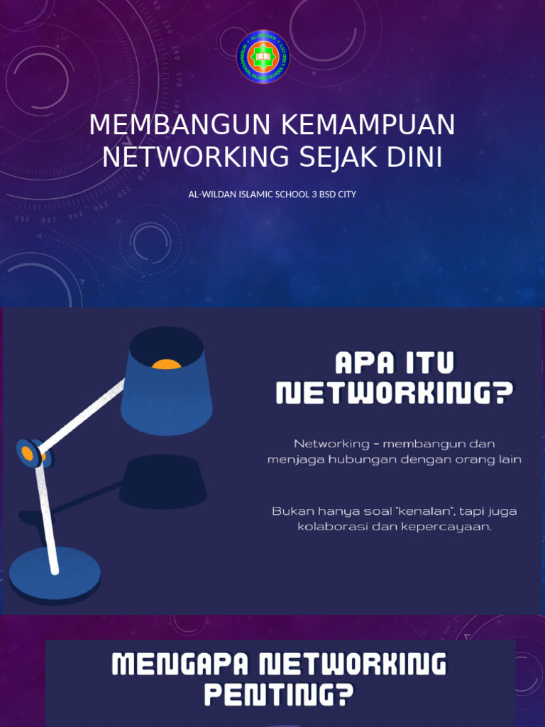 Membangun Kemampuan Networking Sejak Dini | PDF