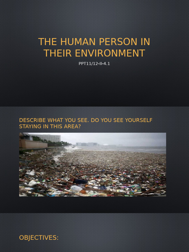 Human Impact on Environmental Change | PDF | Oceans | Climate Change