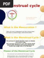 Menstrual Cycle Events Chart | PDF