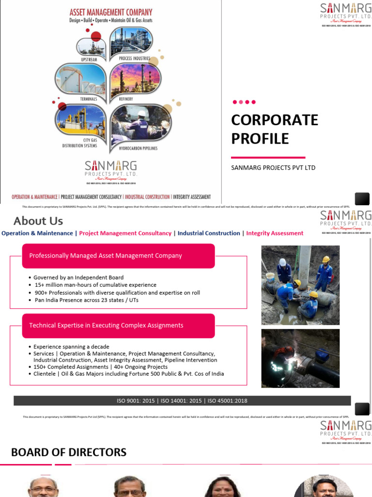 SANMARG Corporate Presentation | PDF | Natural Gas