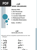 Tabel Bilangan dalam Bahasa Arab | PDF