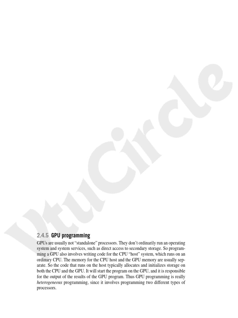 BCS702 Parallel Computing Overview | PDF | Computing | Computer Engineering