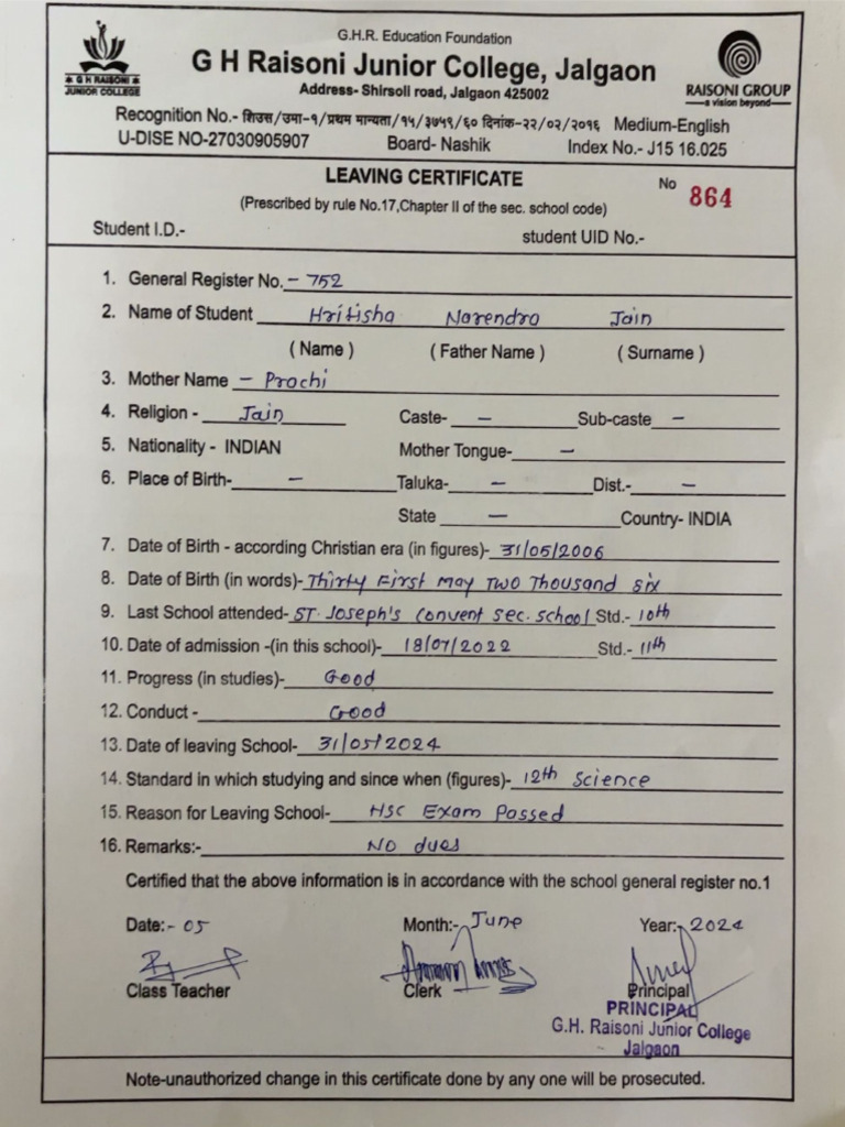 Leaving Certificate Class 12 | PDF
