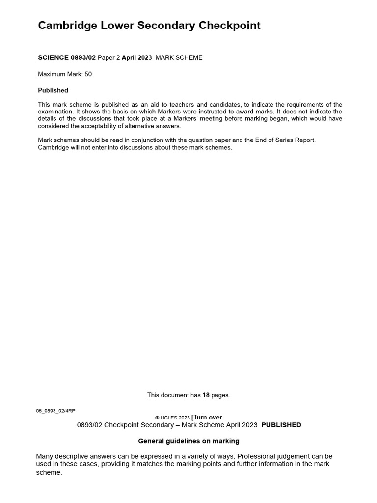 12 Booklet P2 Past Paper April2023 Ans Key | PDF | Question