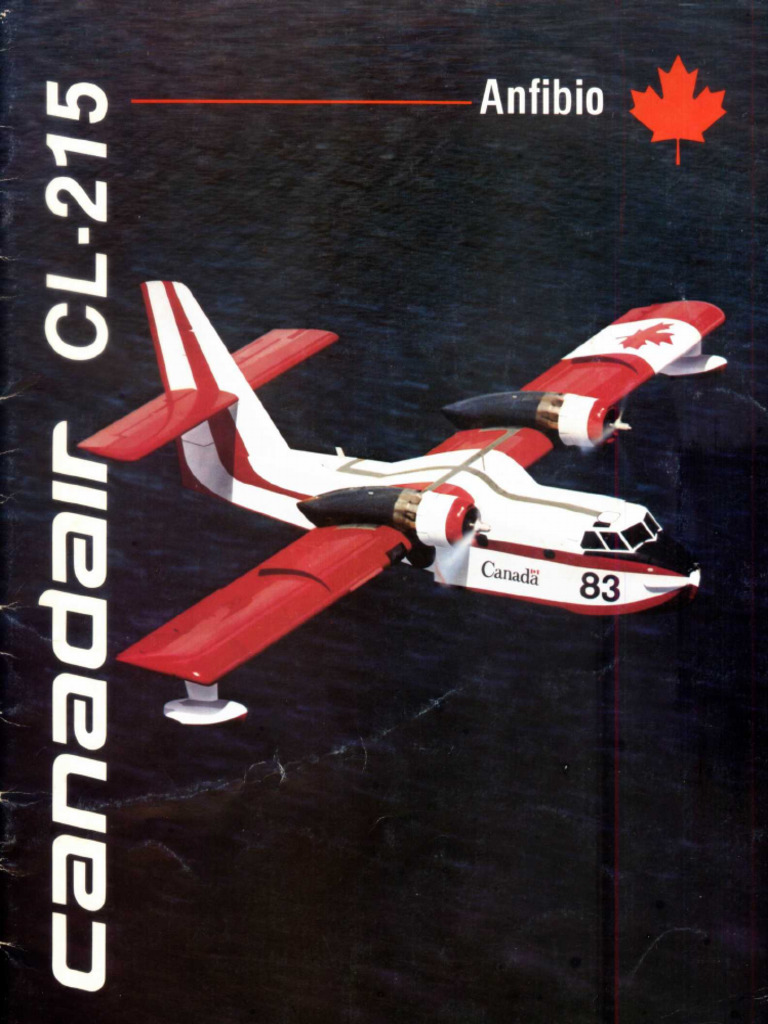 Canadair, CL 215, Anfibio | PDF