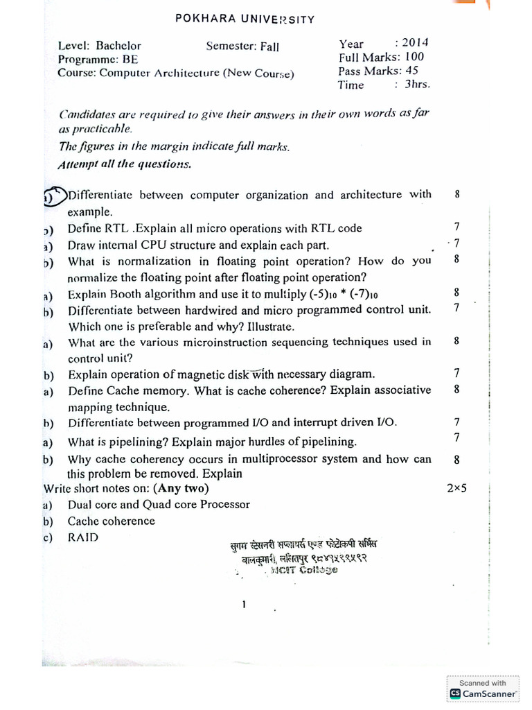 Computer Architecture | PDF