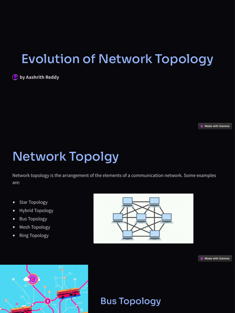 Evolution of Network Topology | PDF | Network Topology | Computer Network