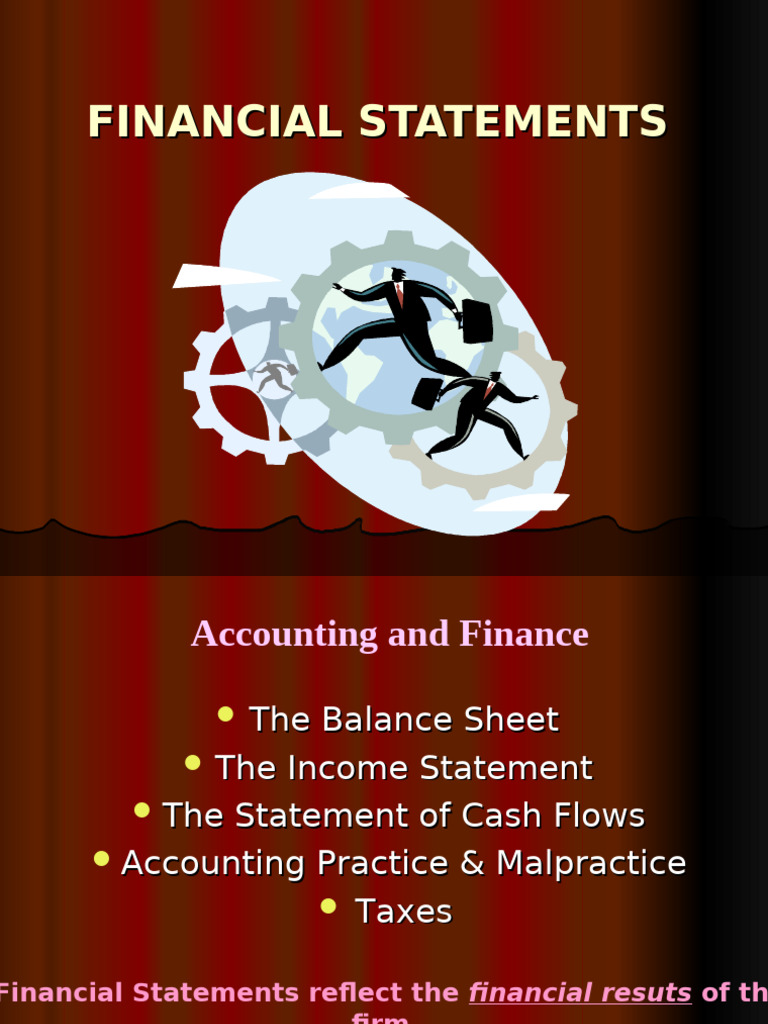 Understanding Financial Statements | PDF | Balance Sheet | Book Value