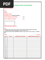 Tool Box Talk Attendance Sheet | PDF