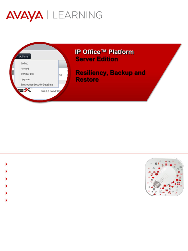 7720 14 Resillence Backup Restore V01 1 | PDF | Voicemail | Server (Computing)