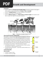 Class 11 Plant Growth and Development | PDF | Plant Hormone | Auxin