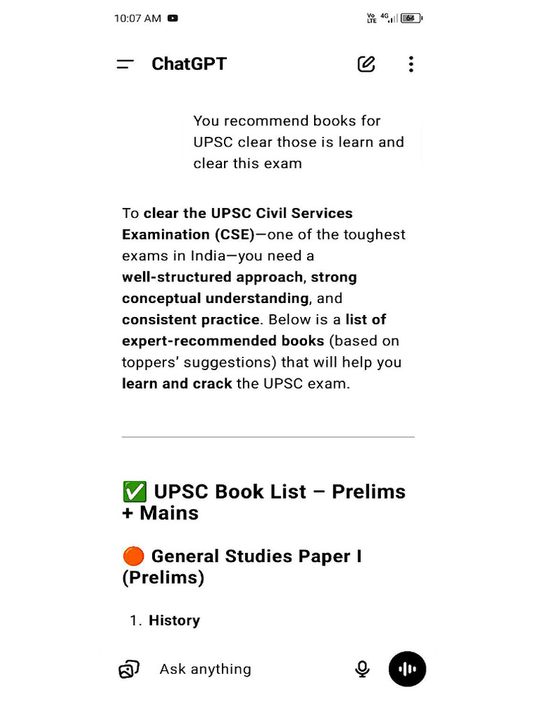UPSC Books List | PDF