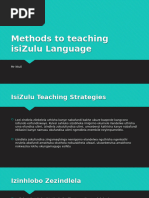Izindlela Zokufundisa Ulimi | PDF