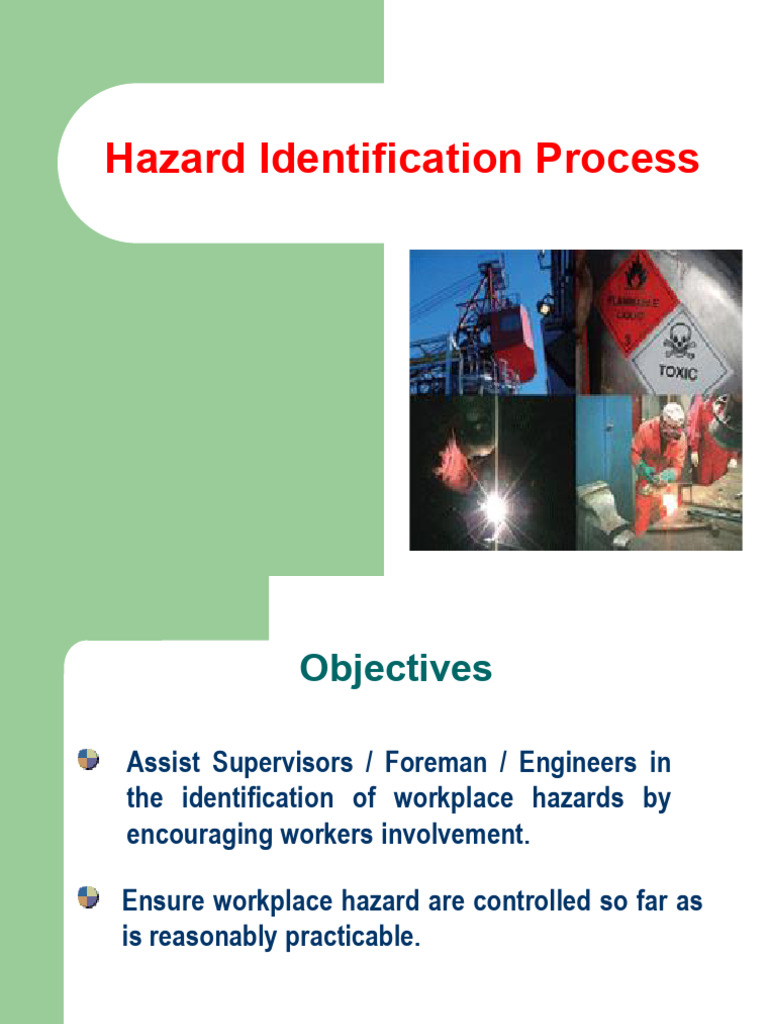 Workplace Hazard Identification Guide | PDF | Personal Protective ...