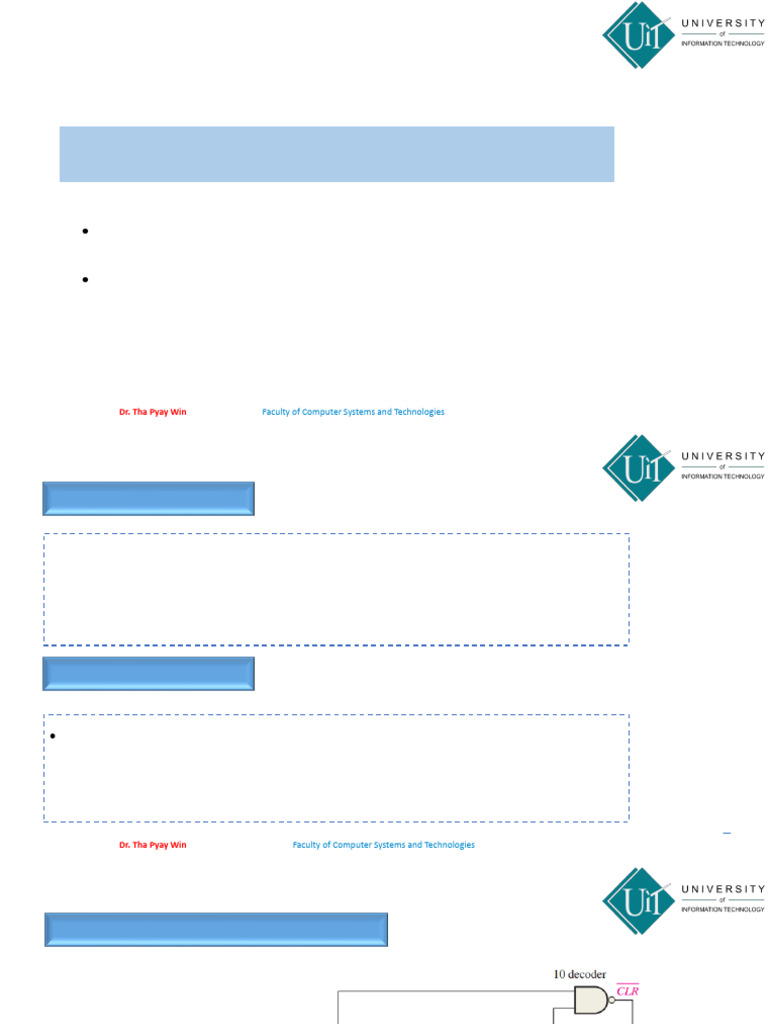 L11-2 Asynchronous Decade Counters | PDF | Digital Electronics | Telecommunications Engineering